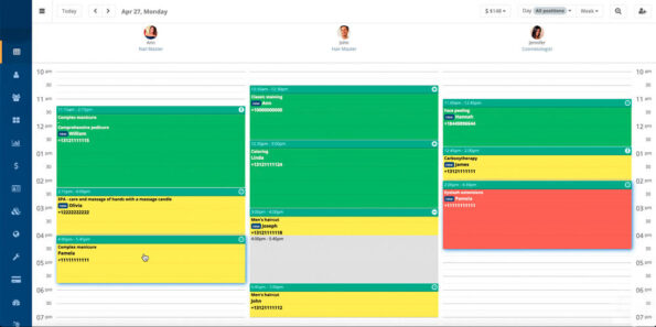 Online Scheduling Calendar | Altegio